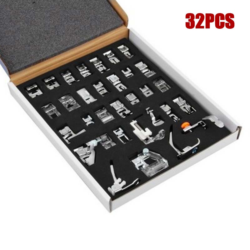 62/52/48/42/32Pcs Naaimachine Naaivoet Druk Voeten... – Vicedeal