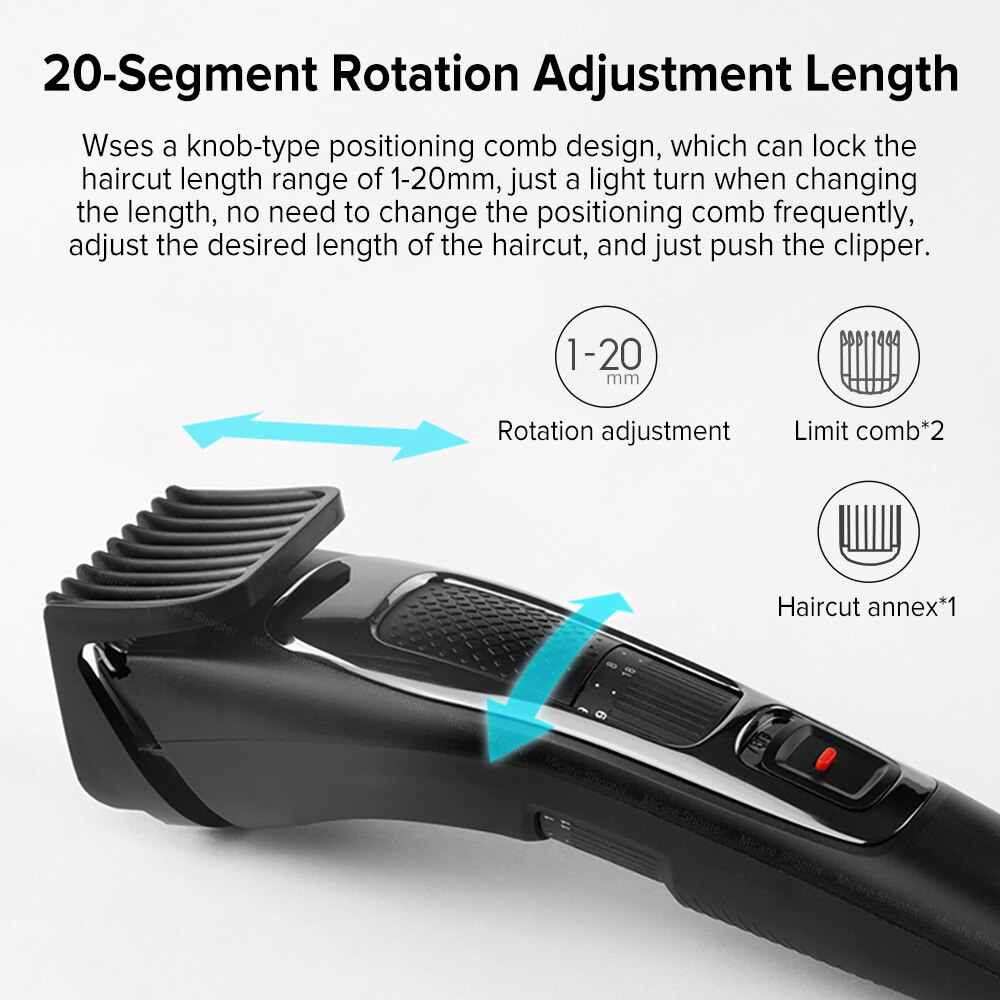 Enchen Hair Trimmer Men Electric Hair Clipper Bear... – Grandado
