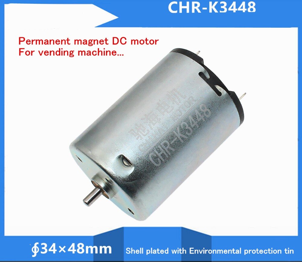 CHR-KD 3448 511S Permanent magnet DC motor 3V 24V ... – Grandado
