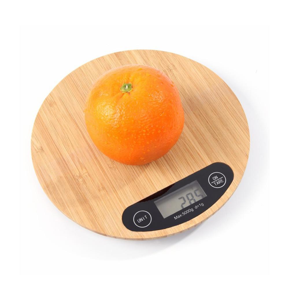 Kitchen Scale Bamboo LED Display Electronic Scale ... – Grandado