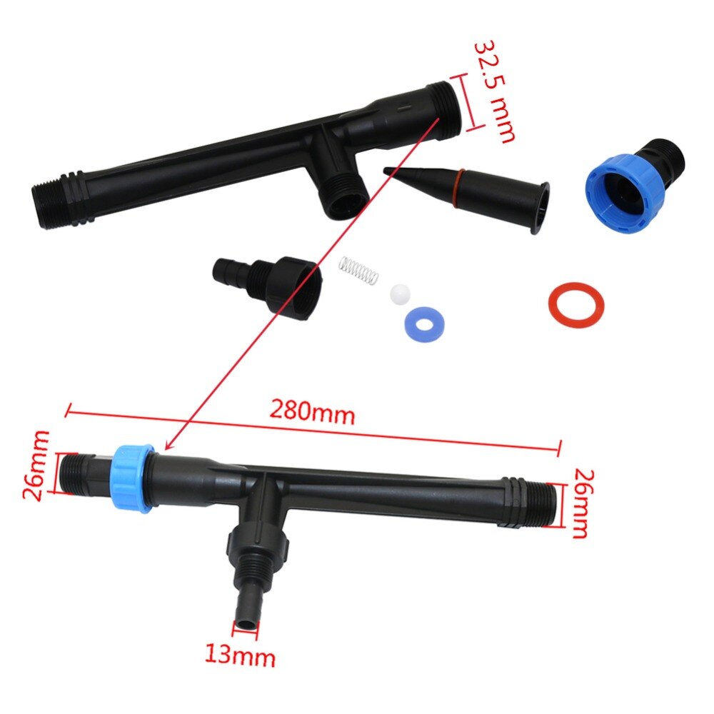 Venturi Fertilizer Injector kit with 3/4 inch Male... – Grandado