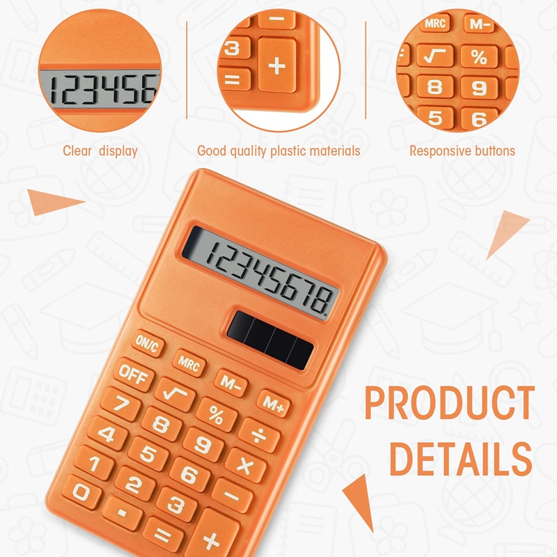 Mini Digital Desktop Calculator with 8-Digit LCD D... – Vicedeal