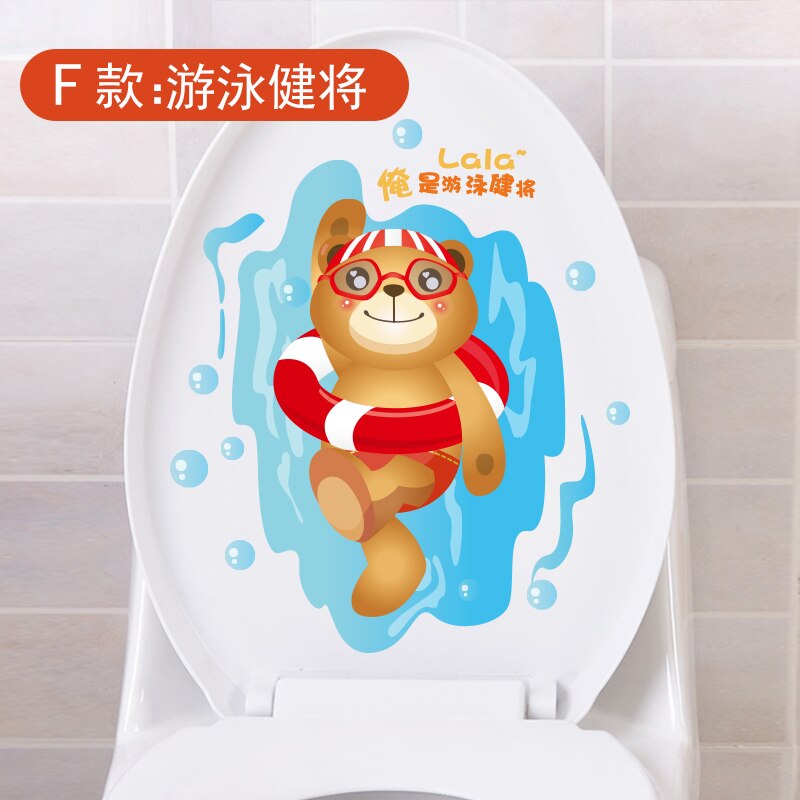 Wc Wc Stickers Decoratieve 3D Drie-Dimensionale Ba... – Grandado