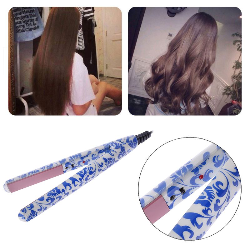 Ceramic Hair Straightener Steam Styler Flat Iron S... – Grandado