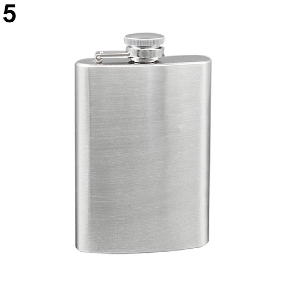 Hip Flask Pocket Stainless Steel Alcohol Wine Liqu... – Vicedeal