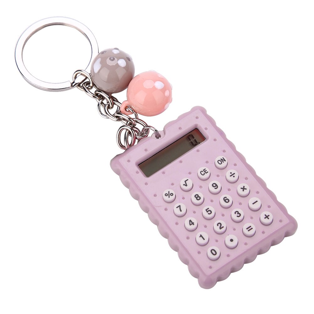Portable Mini 8 Digits Calculators Keychain Electr... – Grandado