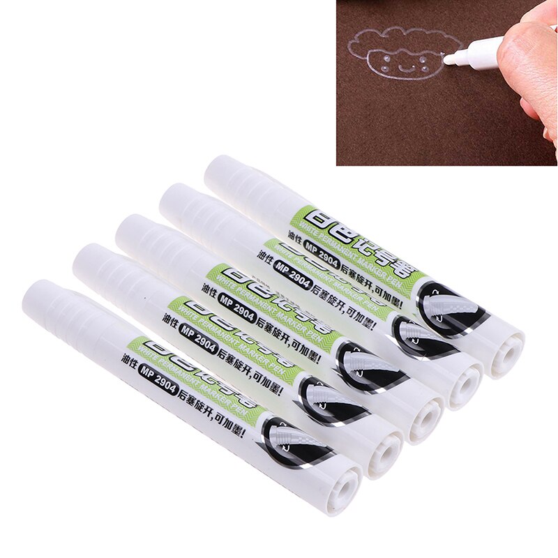 5Pcs Diy MP2904 Wit Markeerstift Vette Verf Perman... – Vicedeal