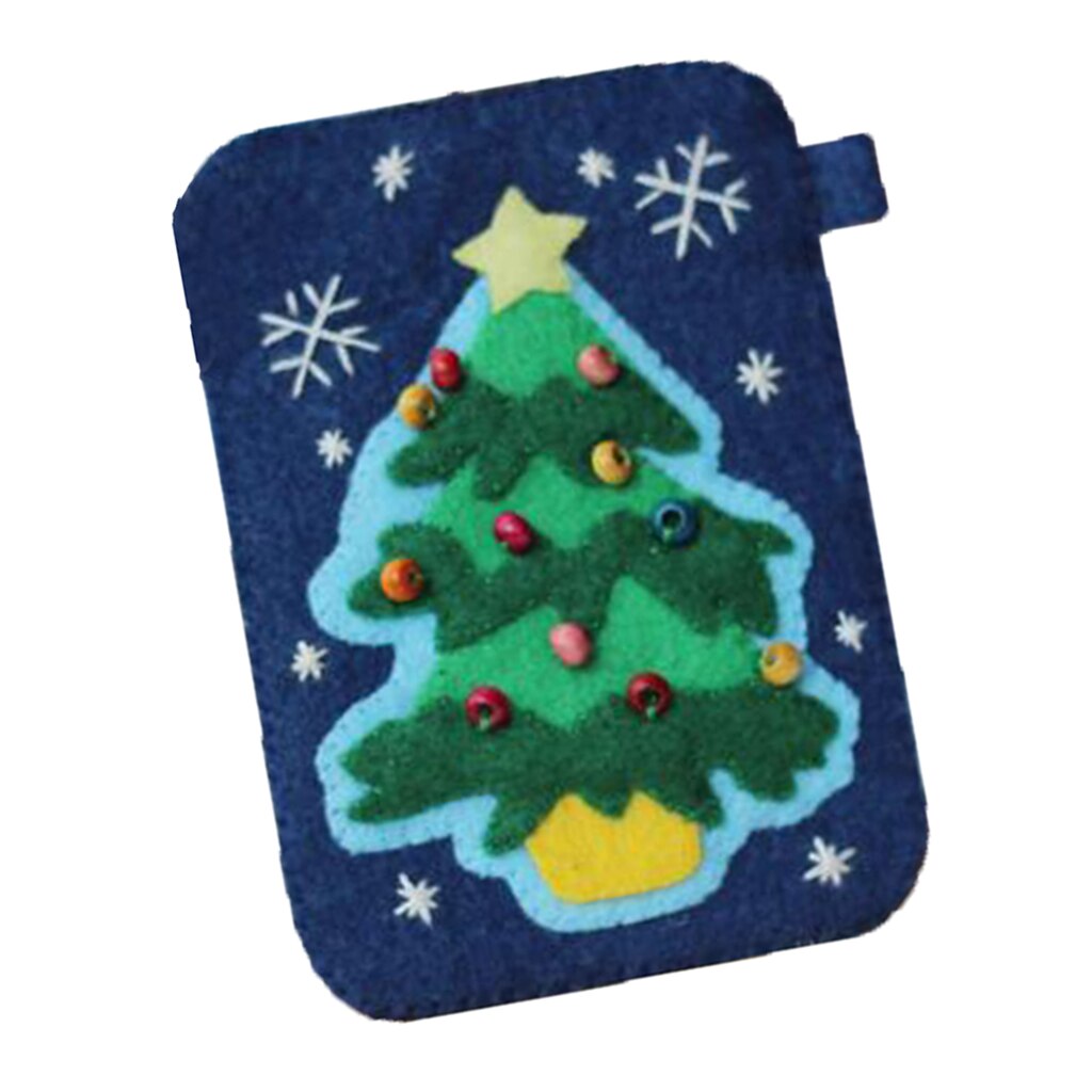 Julkortsskydd tyg filt kit non-woven tyg hantverk ... – Vicedeal