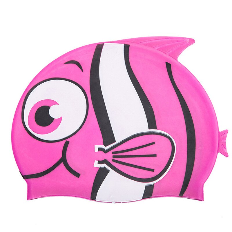 Baby Swim Cap Silicone Elastic Fabric for Boys and... – Grandado