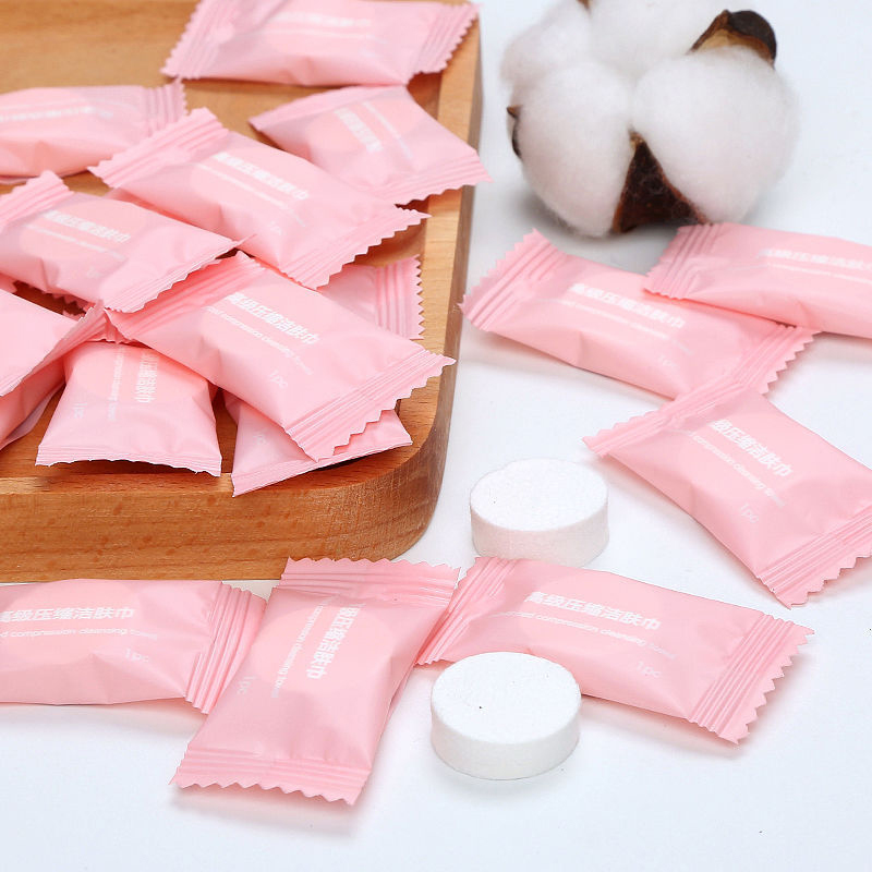 50pcs/lot Mini Compressed Towel Disposable Capsule... – Grandado