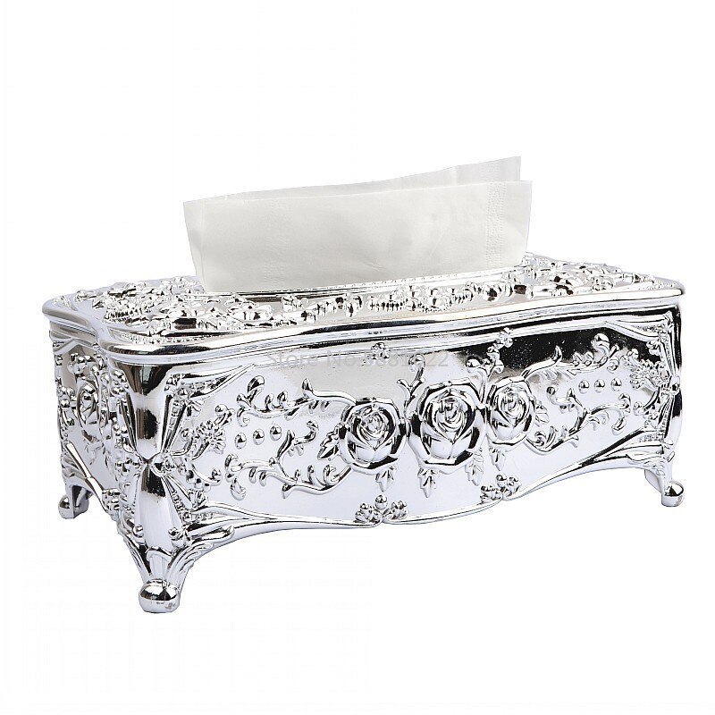 Gold/Silver European Luxury Acrylic Tissue Box Hot... – Grandado