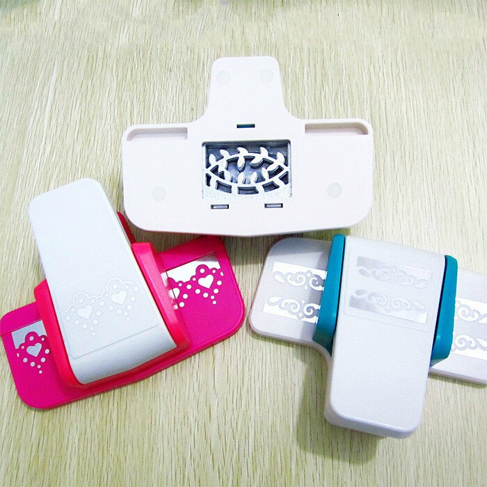 Stor fancy gräns prägling punch scrapbooking maski... – Grandado