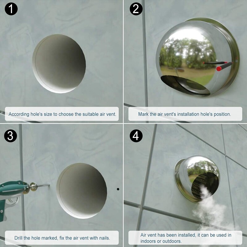 2 Piece 201 Stainless Steel Round Bullnose Externa... – Vicedeal