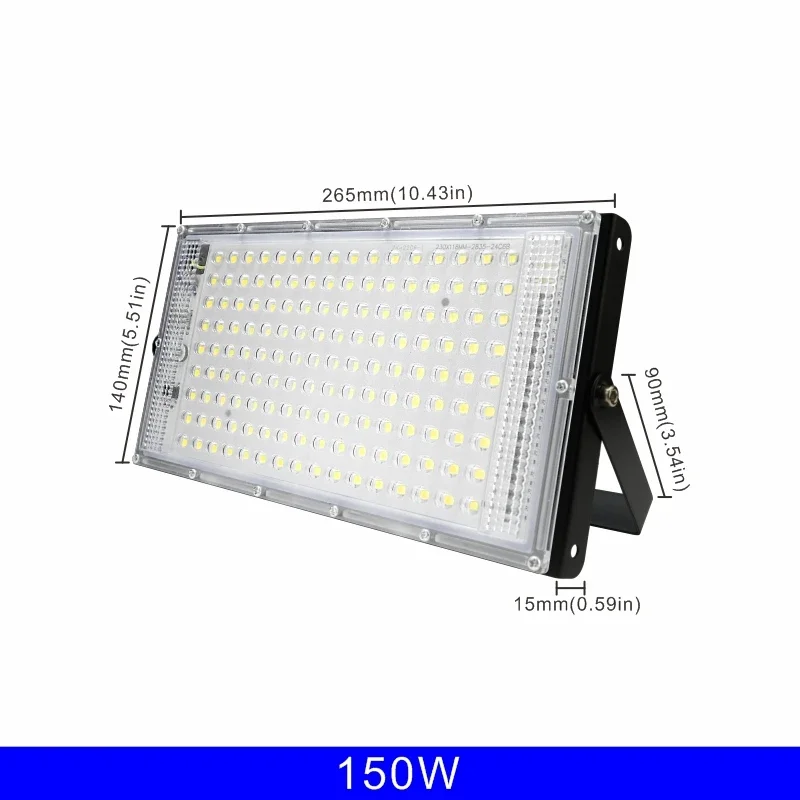 1/2/3 Uds 110V 220V luz de inundación Led 50W 100W... – Grandado