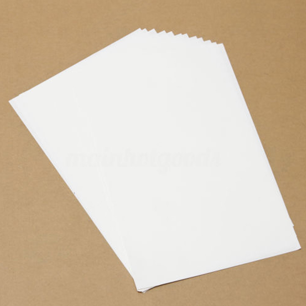 10pcs Paper Light Color Heat A4 Iron Light Fabric ... – Grandado