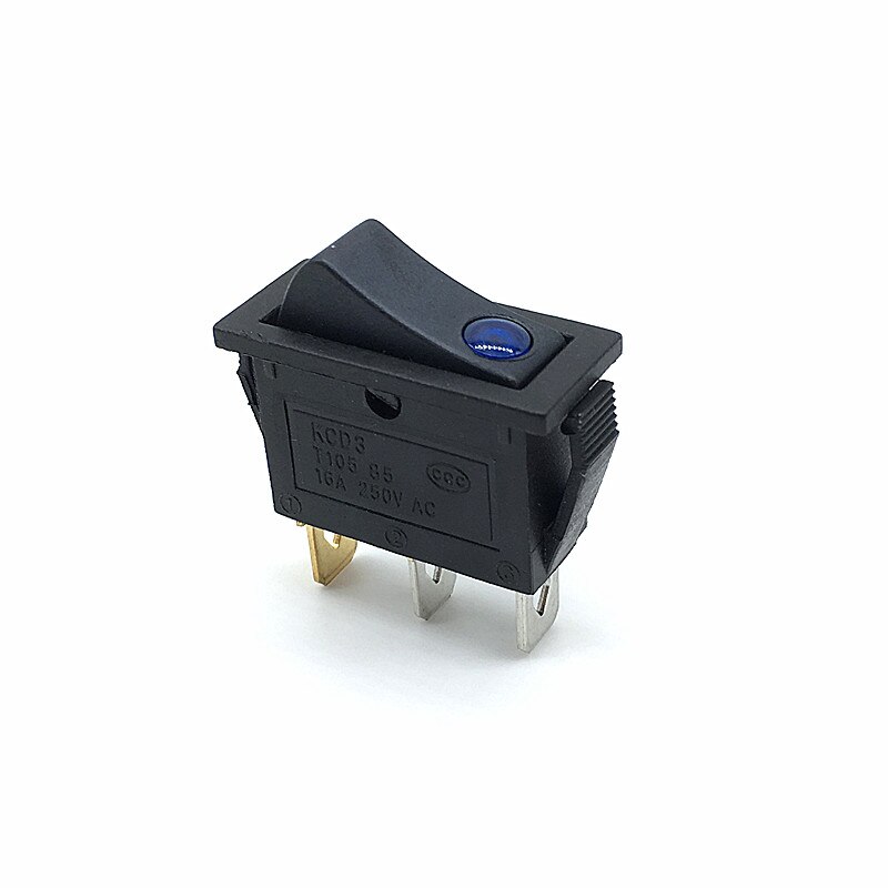 4PCS KCD3 Black Rocker Switch ON OFF 3Pin Latching... – Grandado