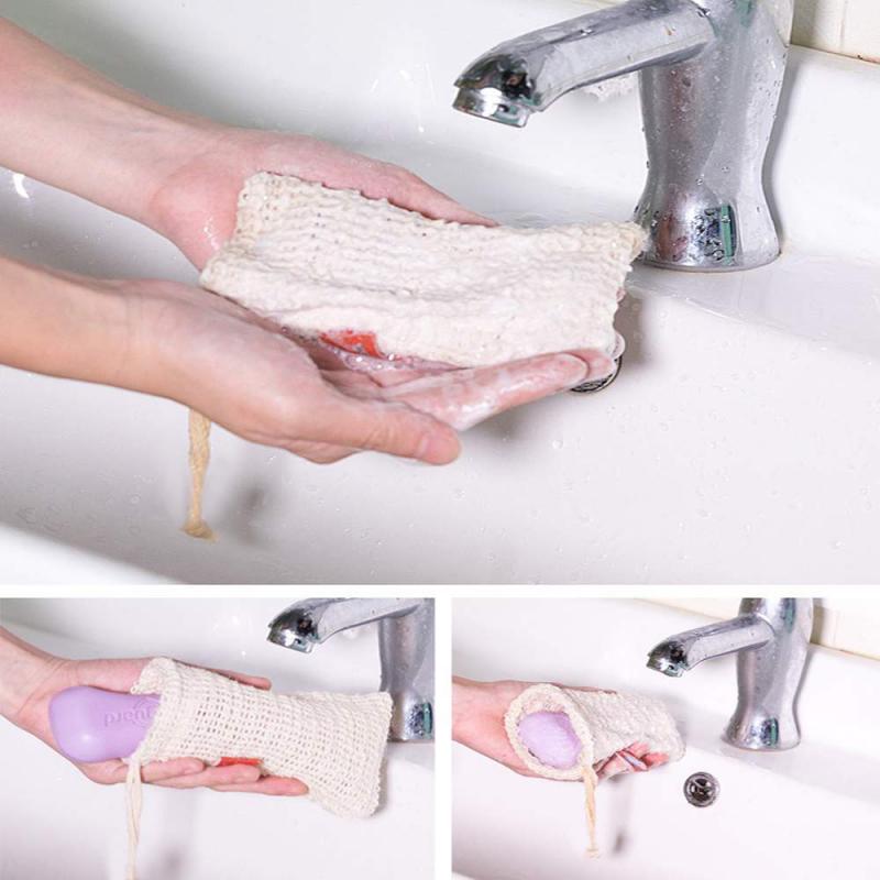 1pcs Natural Cotton And Linen Soap Foaming Net Han... – Vicedeal