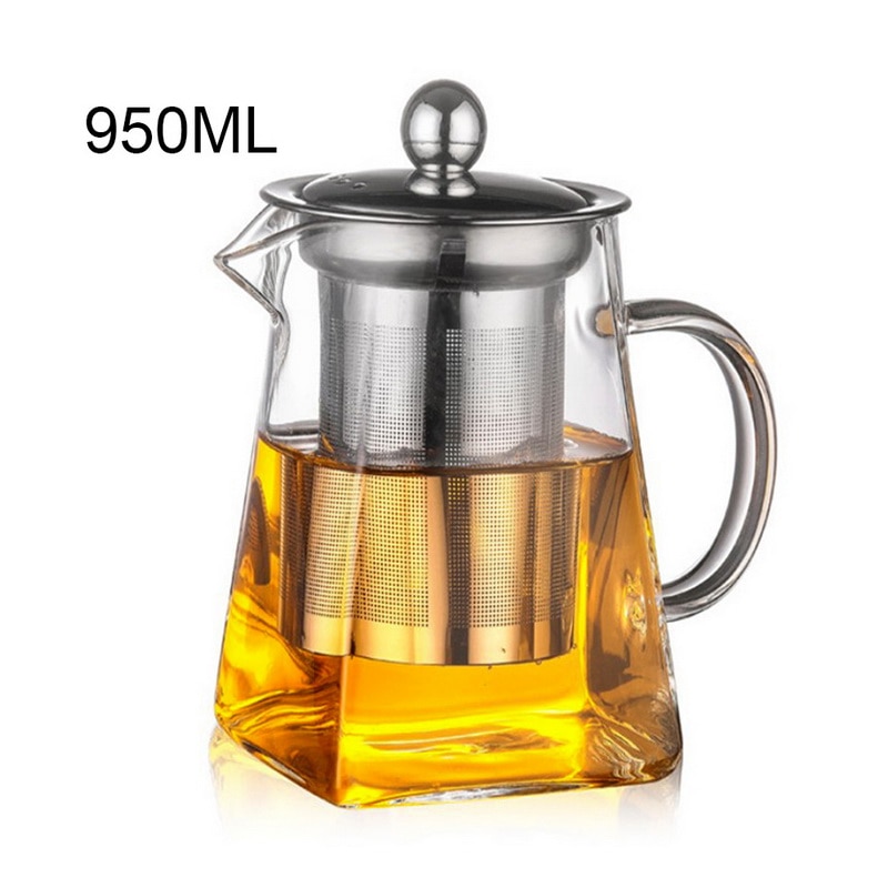 350/550/750/950ML Borosilicate Glass Teapot Heat R... – Grandado