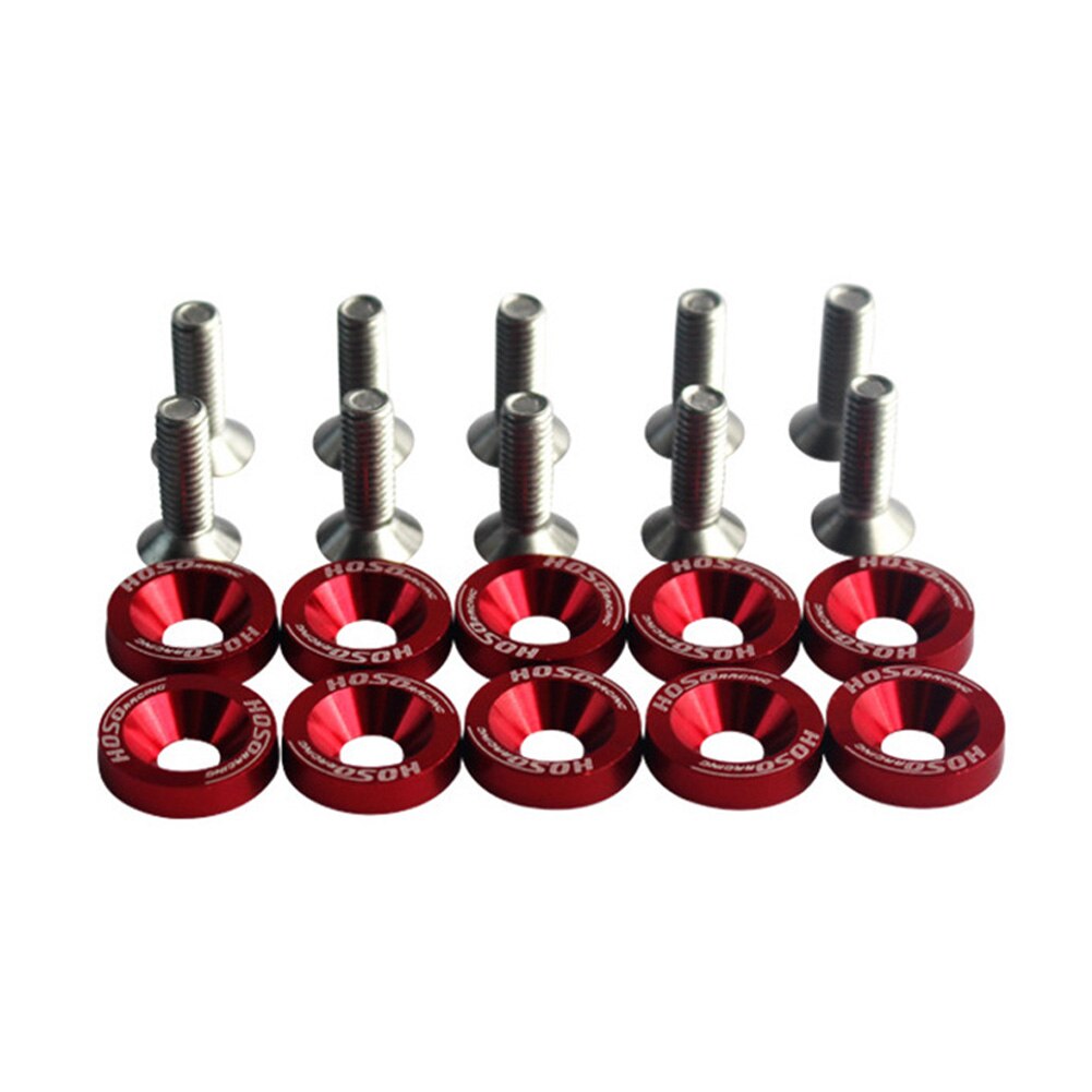 10Pcs Bumper Washer Pakkingen Kenteken Auto Mini M... – Grandado