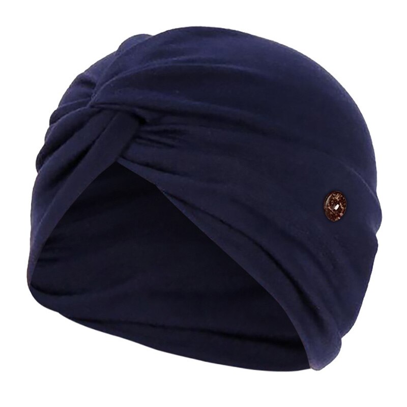 Muslim Turban Caps for Women Button Linen Anti-But... – Grandado