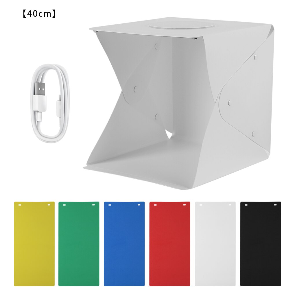 Caja de luz plegable de 20cm, 30cm, 40cm, portátil... – Grandado
