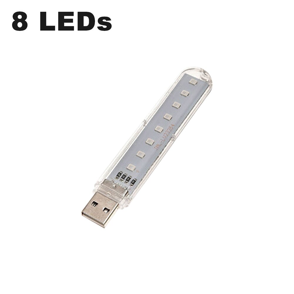 8 LEDs Mini UVA Portable USB Germicidal Lamp 1.6W ... – Grandado