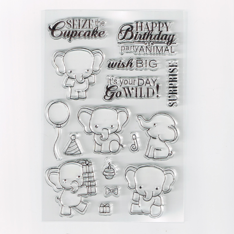 Kids Birthday Scrapbooking Stamps DIY Paper Craft ... – Grandado