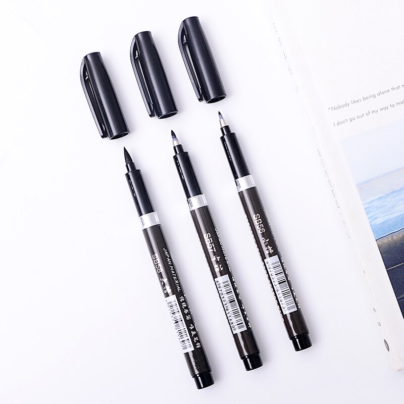 3 Pcs/Set Chinese Calligraphy Brush Pen for Signat... – Grandado