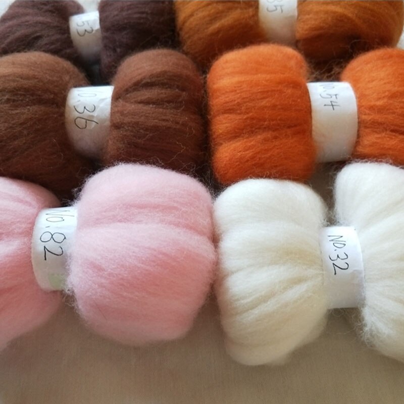 WFPFBEC felt wool roving merino wool felt kit need... – Grandado