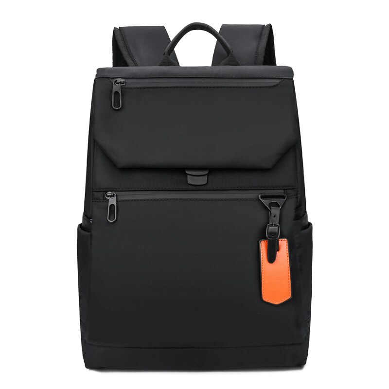 Casual Oxford Men Backpack Black Waterproof Nylon ... – Grandado