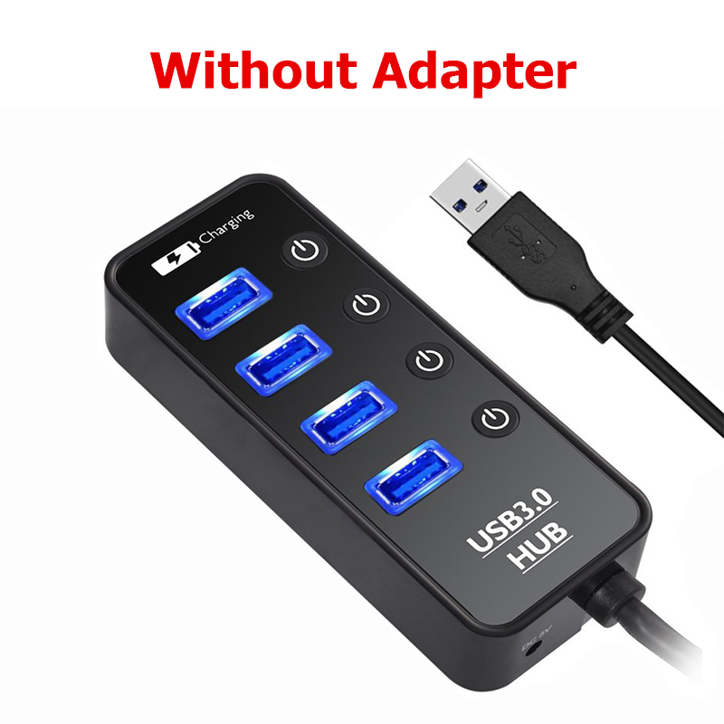 USB 3.0 HUB Multi USB Splitter 7 USB3.0 Poort met ... – Vicedeal