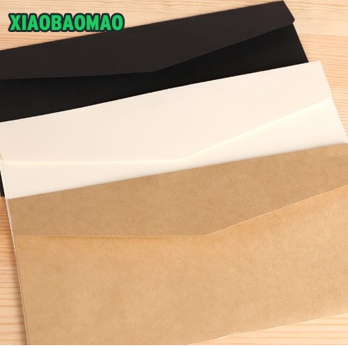 50pcs/set Vintage Brown White black Kraft blank mi... – Grandado
