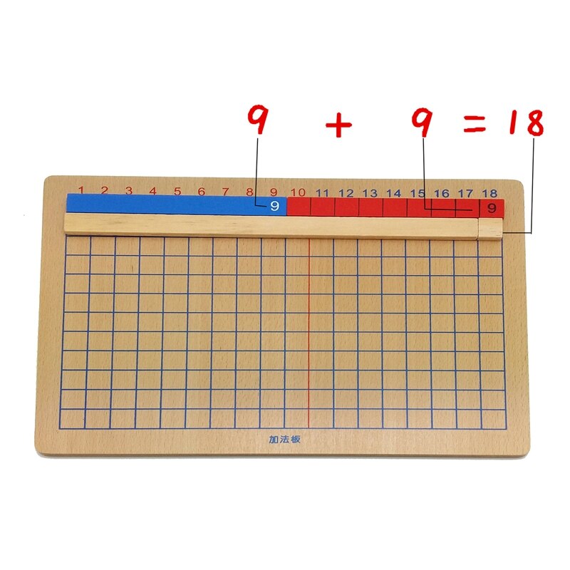 Addition and Subtraction Board Math Toys Material ... – Vicedeal