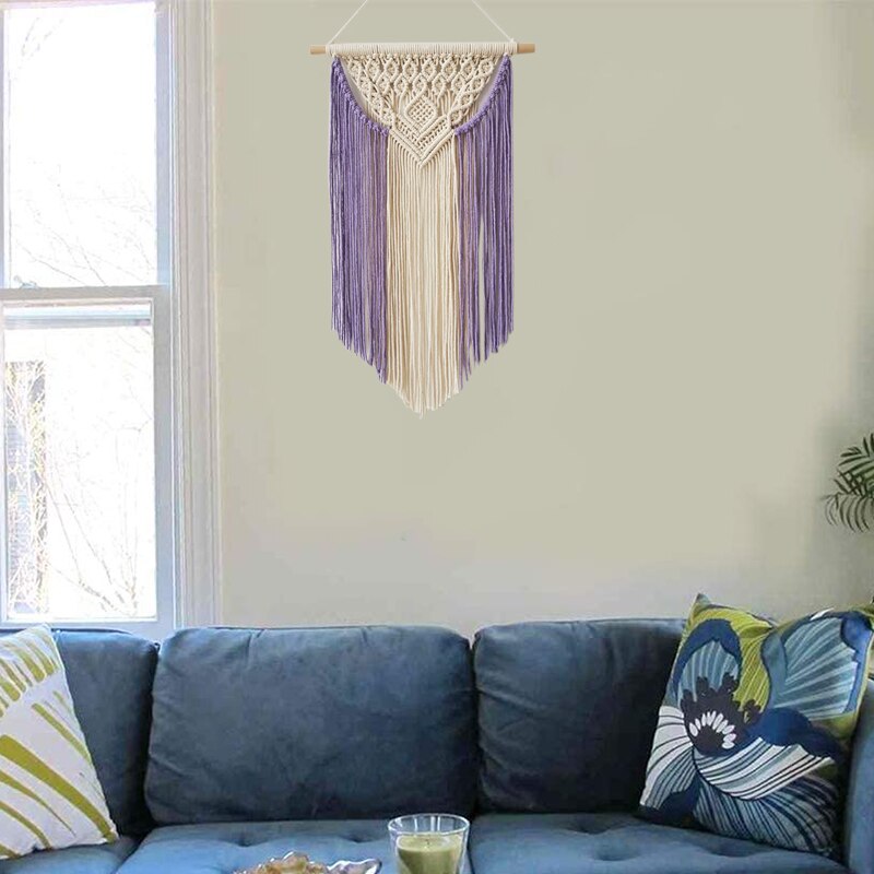 Macrame Wall Hanging Woven Wall Art Macrame Tapest... – Grandado