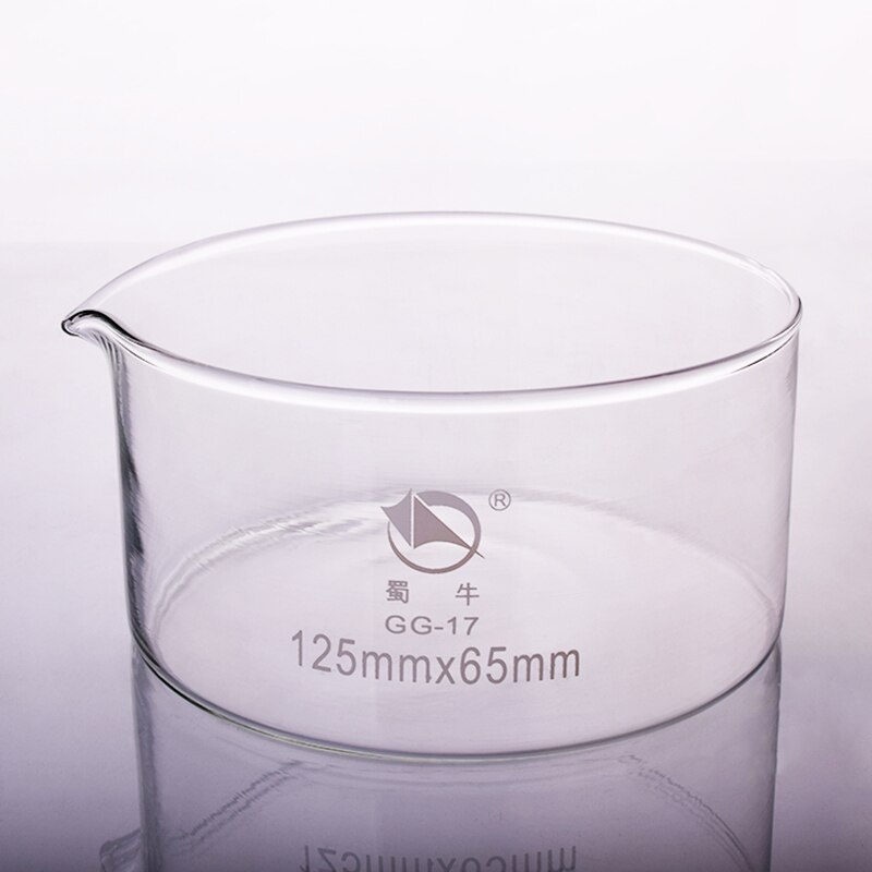Crystallizing dish with spout,Outer diameter 125mm... – Grandado