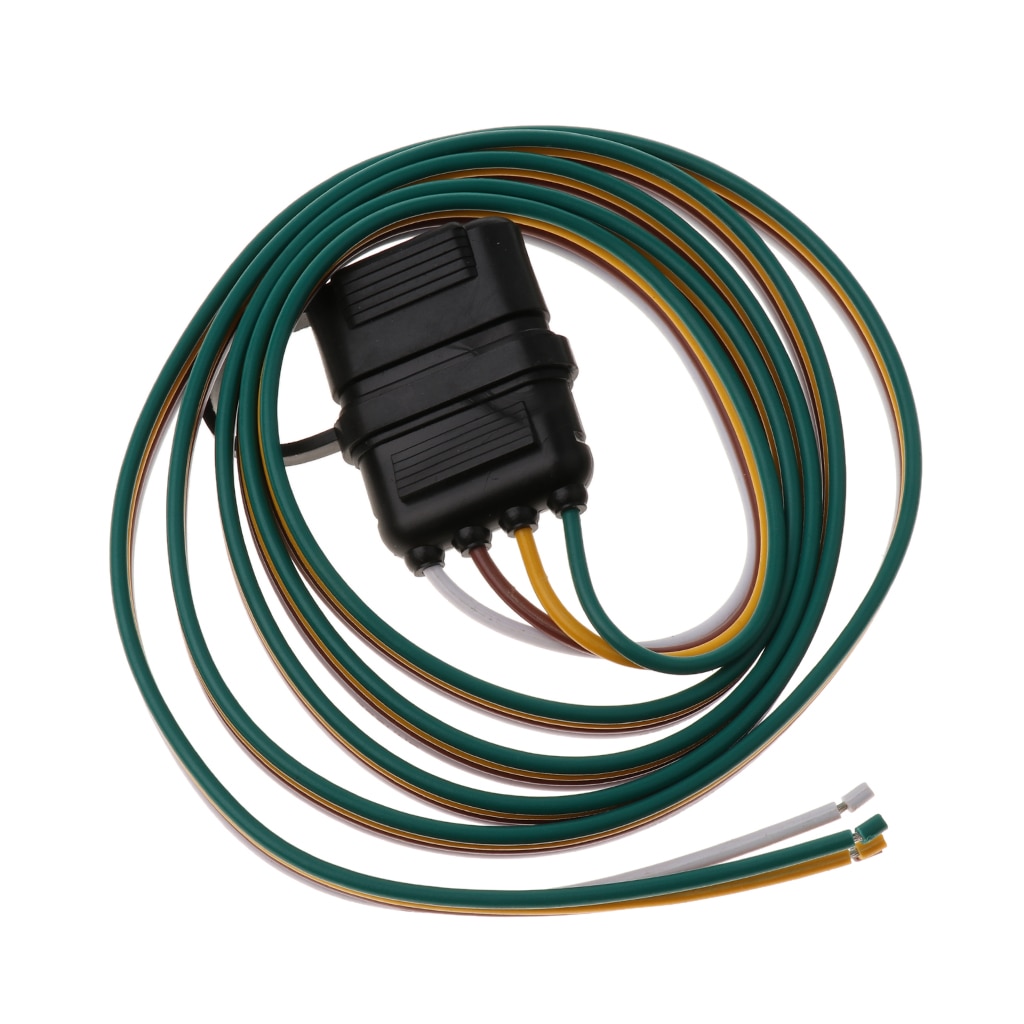 Auto Ersatz 4 Stift RV Anhänger Licht Verdrahtung Stecker Adapter ...