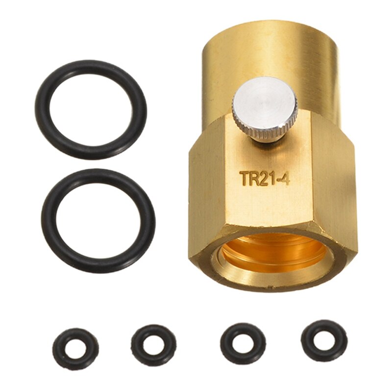 W21.8 Soda Maker CO2 Cylinder Refill Adapter Conne... – Vicedeal