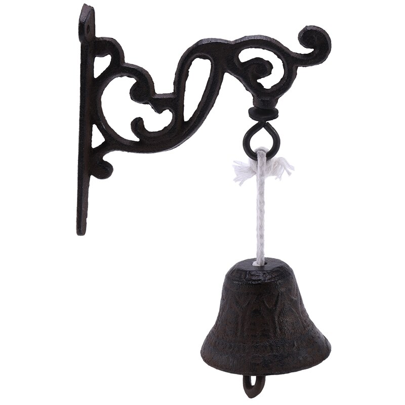 Vintage Cast Iron Dinner Bell As Entry Door Bell, ... – Grandado
