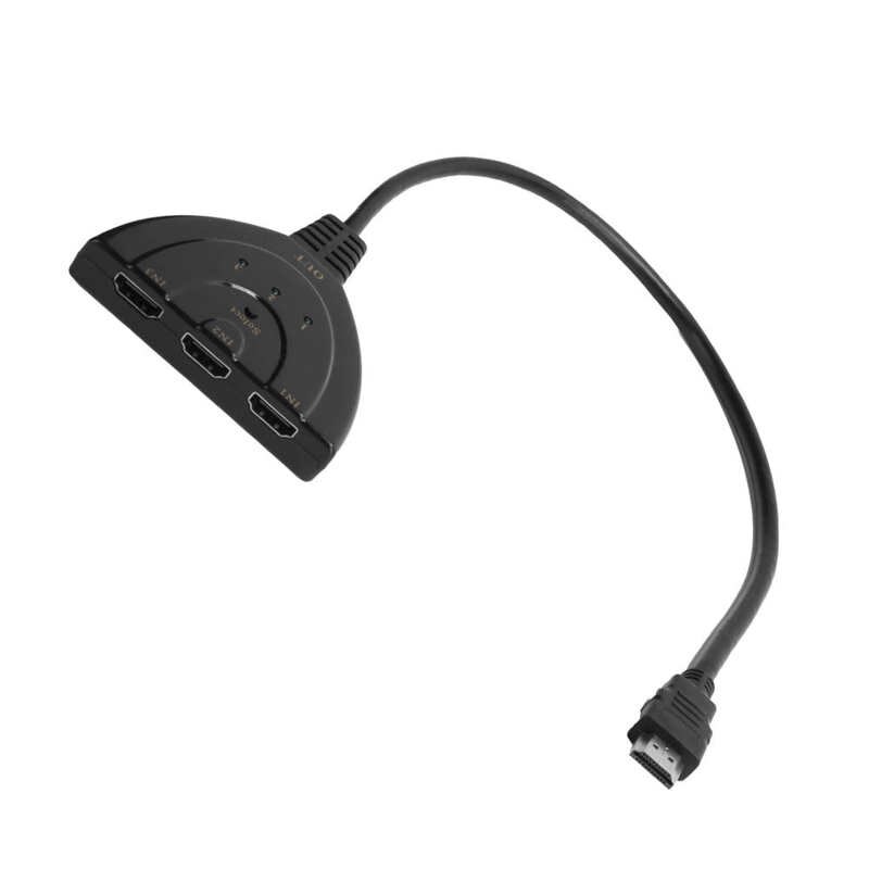 3 In 1 Out Splitter 3 Input 1 Output Hd Multimedia Grandado