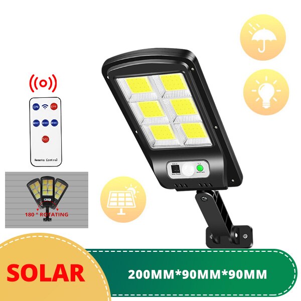 Luz LED Solar Ultra potente para exteriores, farol... – Grandado