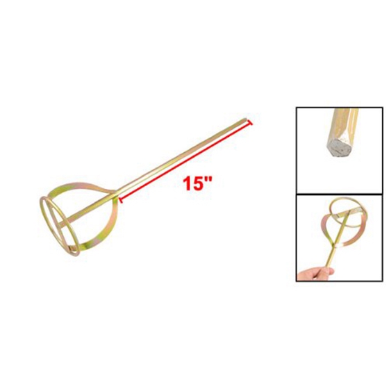 SANQ 15" Length Hexagon Shaft Plaster Paint Mixer ... – Grandado