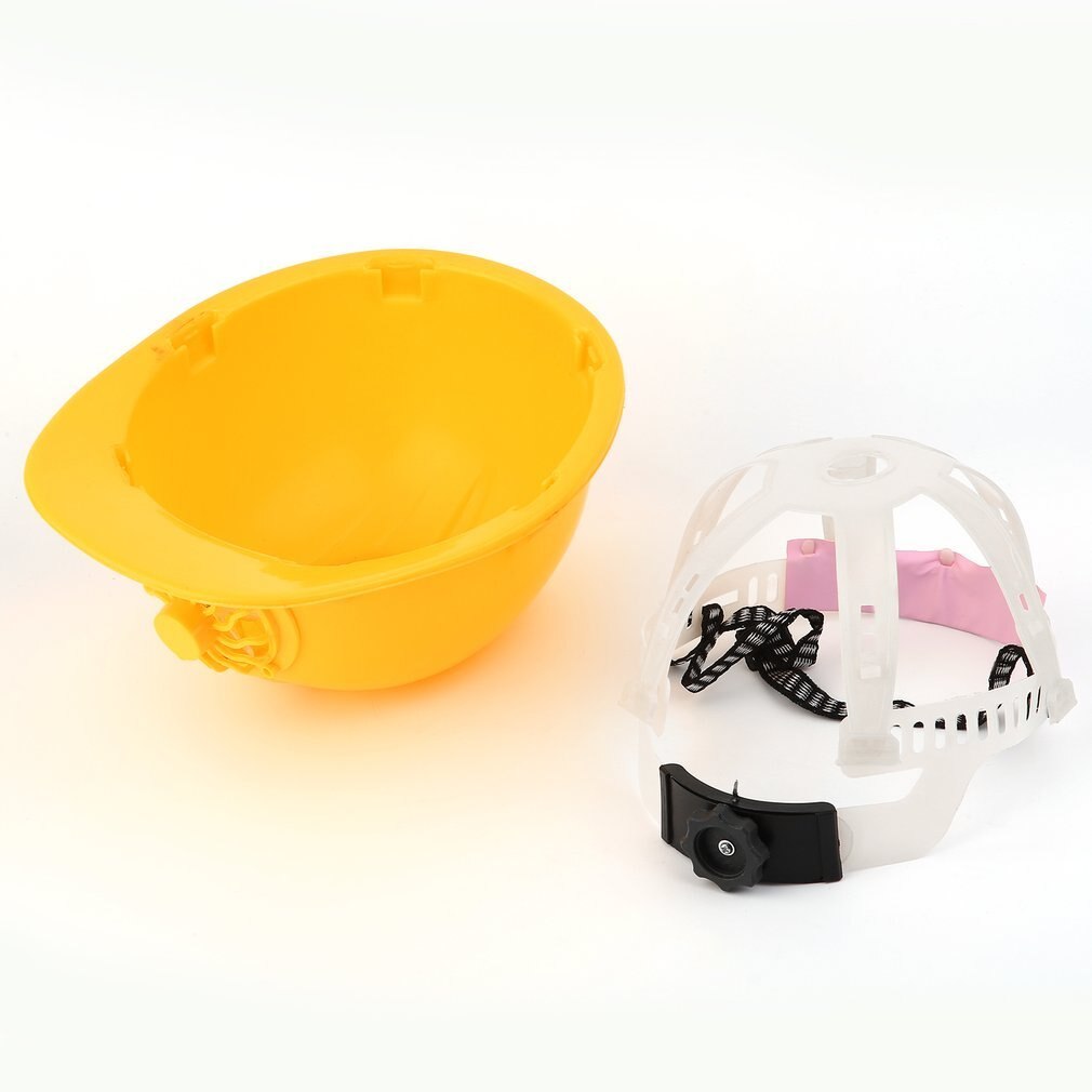 Yellow Solar Power Safety Helmet Outdoors Working ... – Vicedeal