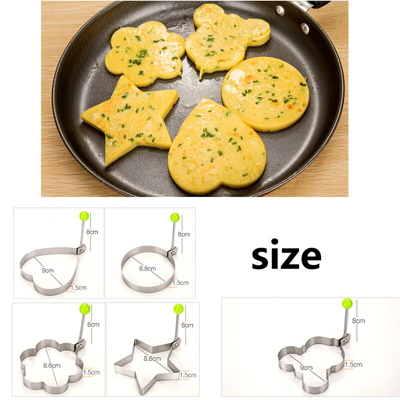 Rvs Gebakken Ei Shaper Koken Gereedschap Shaper Om... – Vicedeal