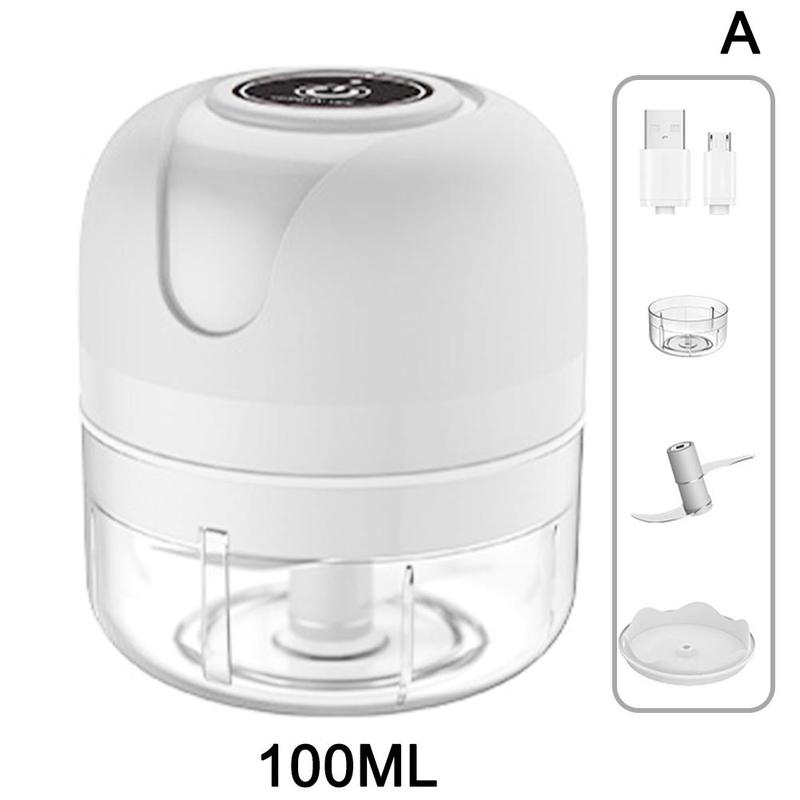 100/250Ml Mini Elektrische Knoflook Chopper Draadl... – Vicedeal