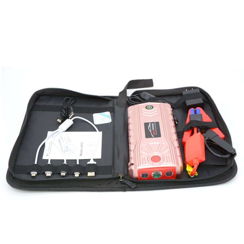 portable car starter 600A 4 USB car battery booste... – Grandado