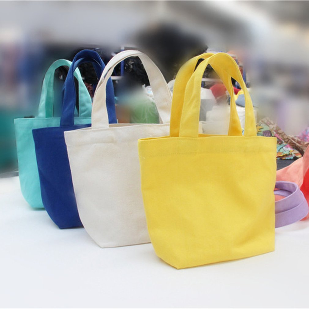 Cotton Canvas Tote Bags Reusable Grocery Shopping ... – Grandado