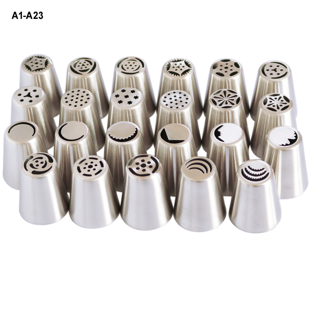 129PCS/SET Icing Nozzle Decorating Tools Cake Tool... – Grandado