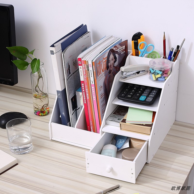 desk accessories file tray organizer Multi Use Sta... – Grandado