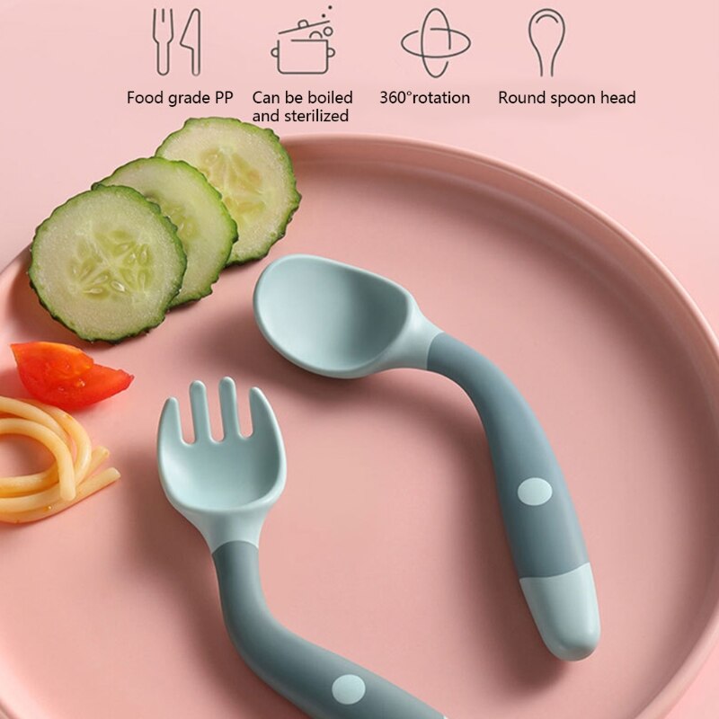 Baby Lepel Vork Kinderen Servies Voor Kinderen Kin... – Vicedeal