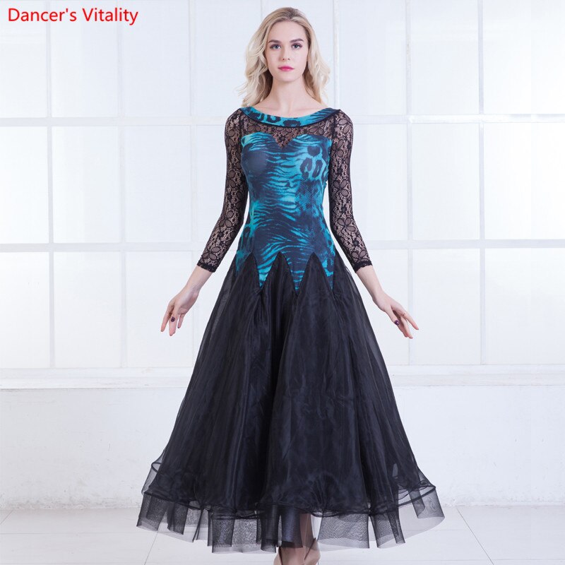 Modern Ballroom Dance Dress For Adult Women Waltz ... – Vicedeal